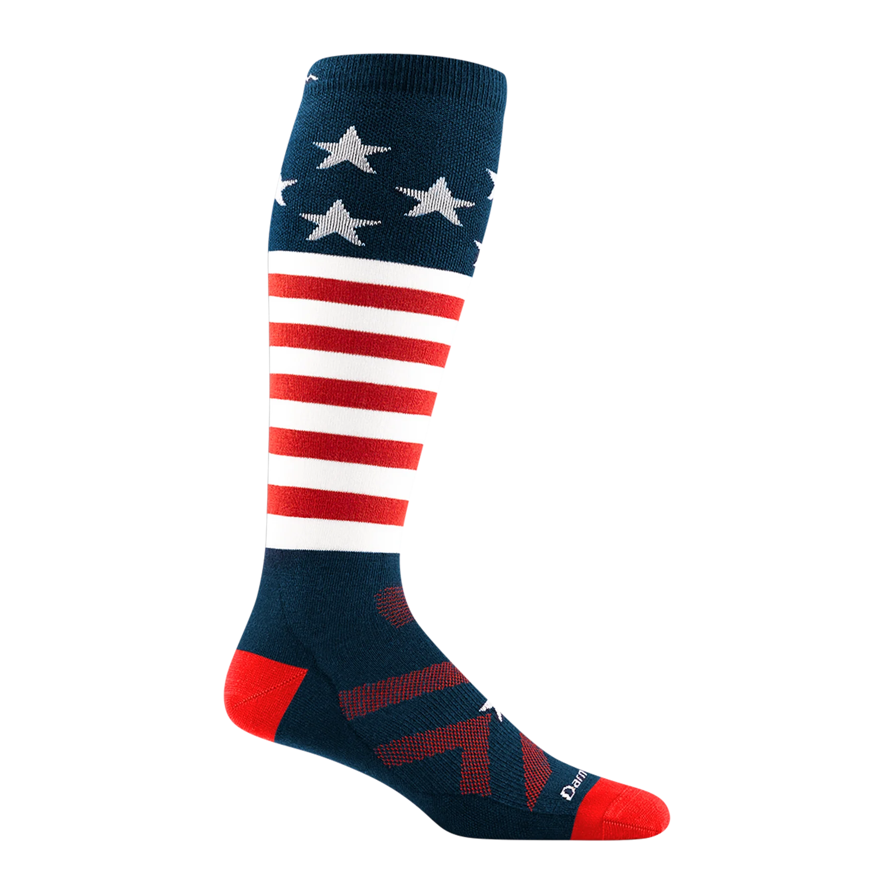 Darn Tough Captain Stripe Over the Calf Lightweight | Shop at GOHUNT