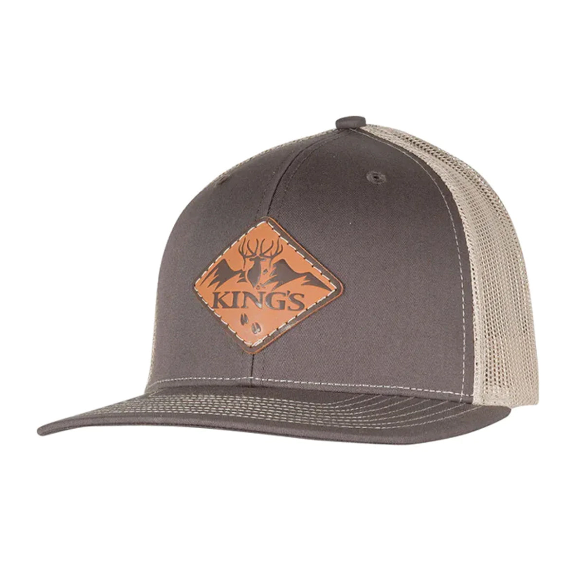 King's Logo Diamond elk Patch Hat | Shop at GOHUNT