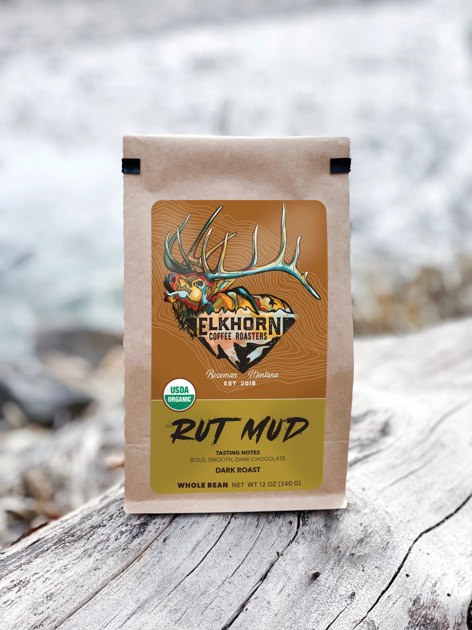 Elkhorn Coffee Roasters Rut Mud Coffee | Shop at GOHUNT