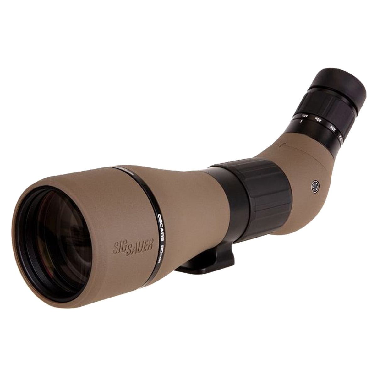 Sig Sauer OSCAR8 27-55x80mm Angled Spotting Scope | Shop at GOHUNT