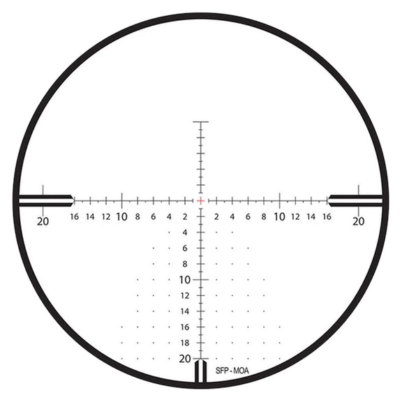 Zeiss Conquest V4 6-24x50 ZMOAi-T20 Illuminated #65 Reticle with Locki ...