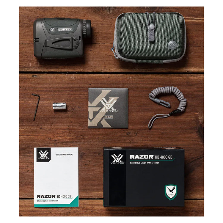 Vortex Razor HD 4000 GB Ballistic LRF | Shop at GOHUNT